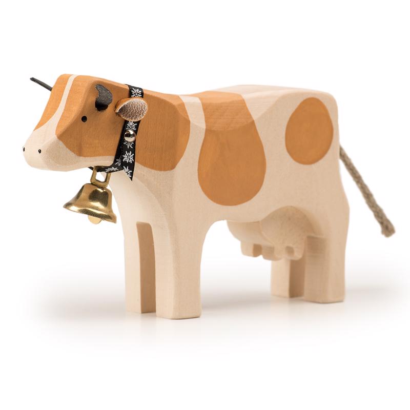 Trauffer Shop - Trauffer Holzspielwaren /Kühe - Cow 2 standing Simmental