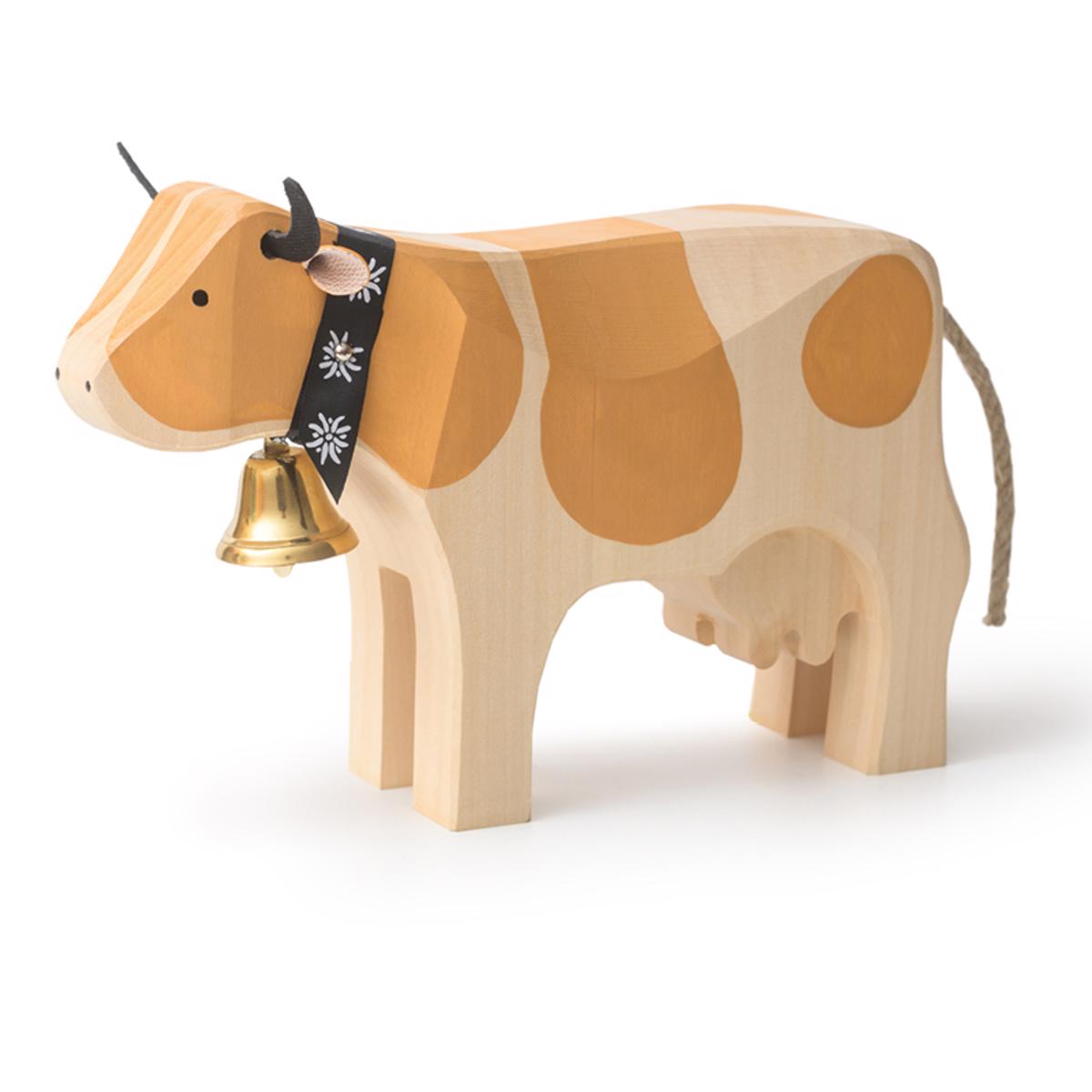 Trauffer Shop - Trauffer Holzspielwaren /Kühe - Cow 4 standing Simmental