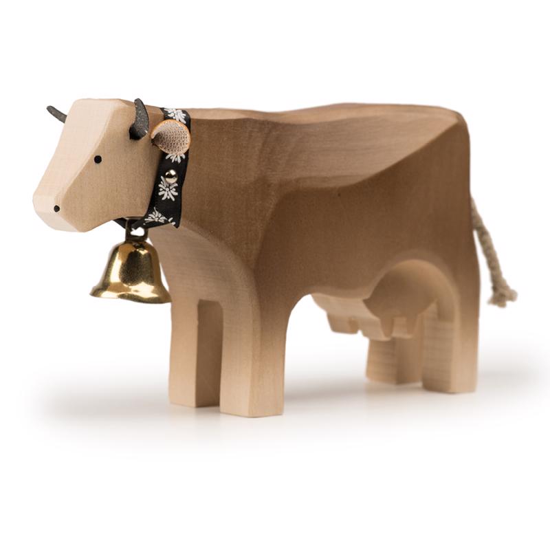 Trauffer Shop - Trauffer Holzspielwaren /Kühe - Cow 3 standing Braunvieh