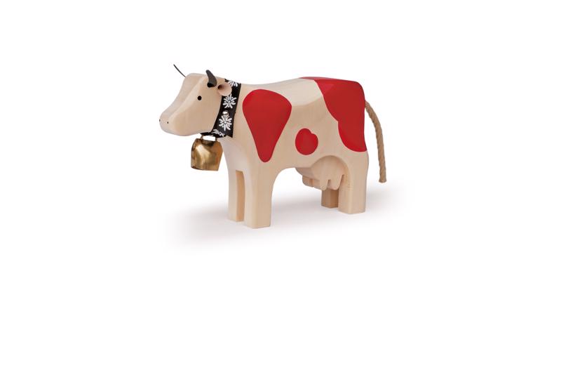 Trauffer Shop - Trauffer Holzspielwaren /Kühe - Cow special red