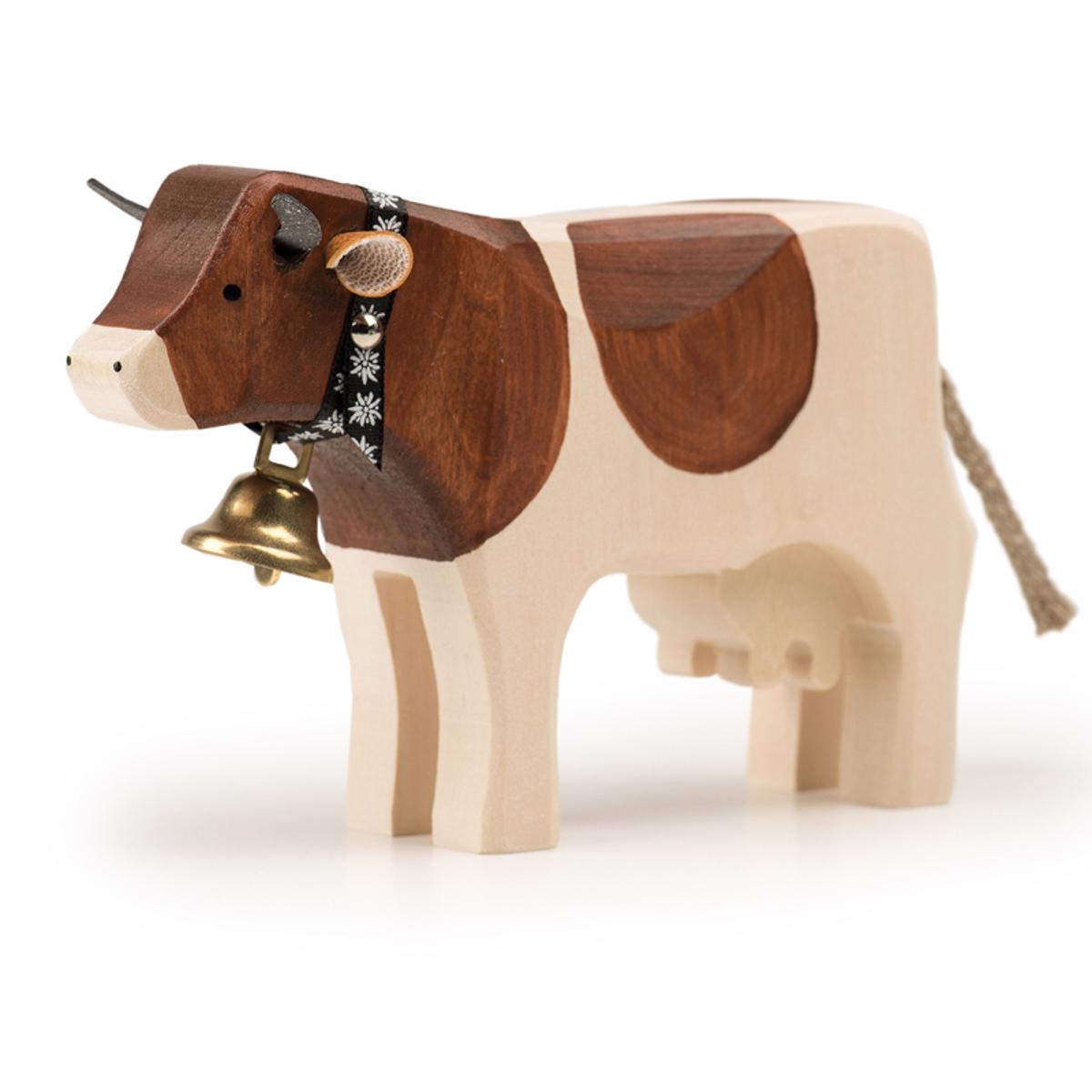 Trauffer Shop - Trauffer Holzspielwaren /Kühe - Cow 2 standing Red-Holstein