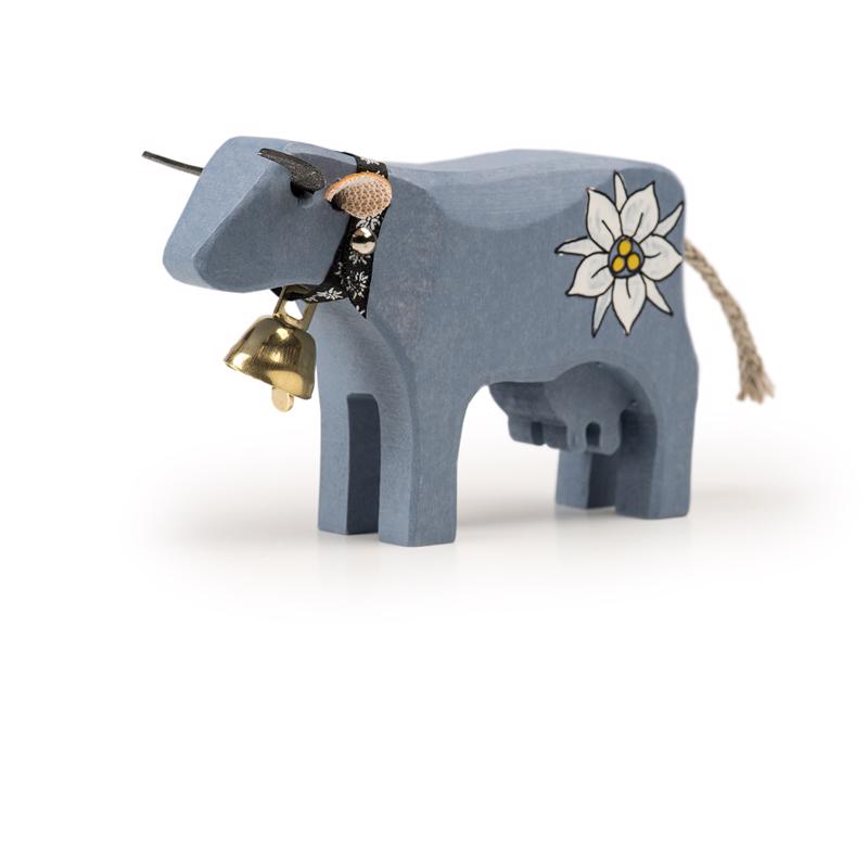 Trauffer Shop - Trauffer Holzspielwaren /Kühe - Cow 1 Edelweiss
