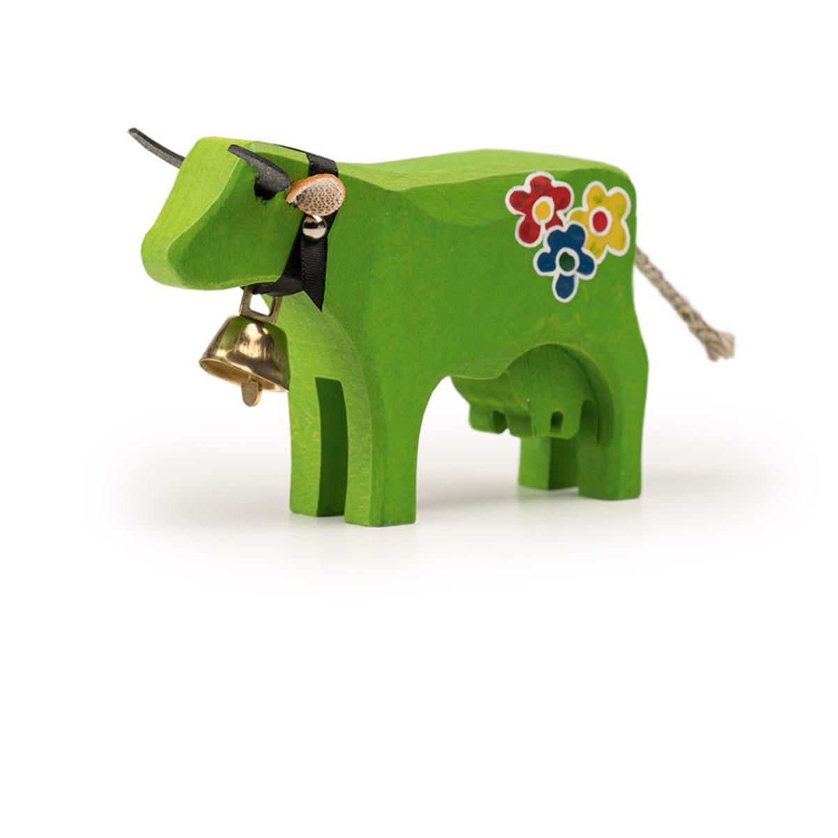 Trauffer Shop - Trauffer Holzspielwaren /Kühe - Cow 1 Flower Power